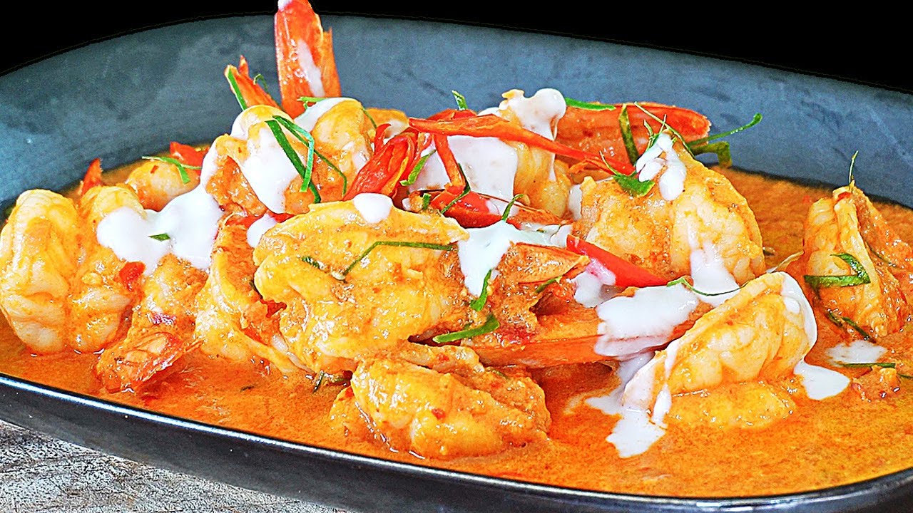 Thai Panang Curry Shrimp – THE BEST South Indian and European Food ...